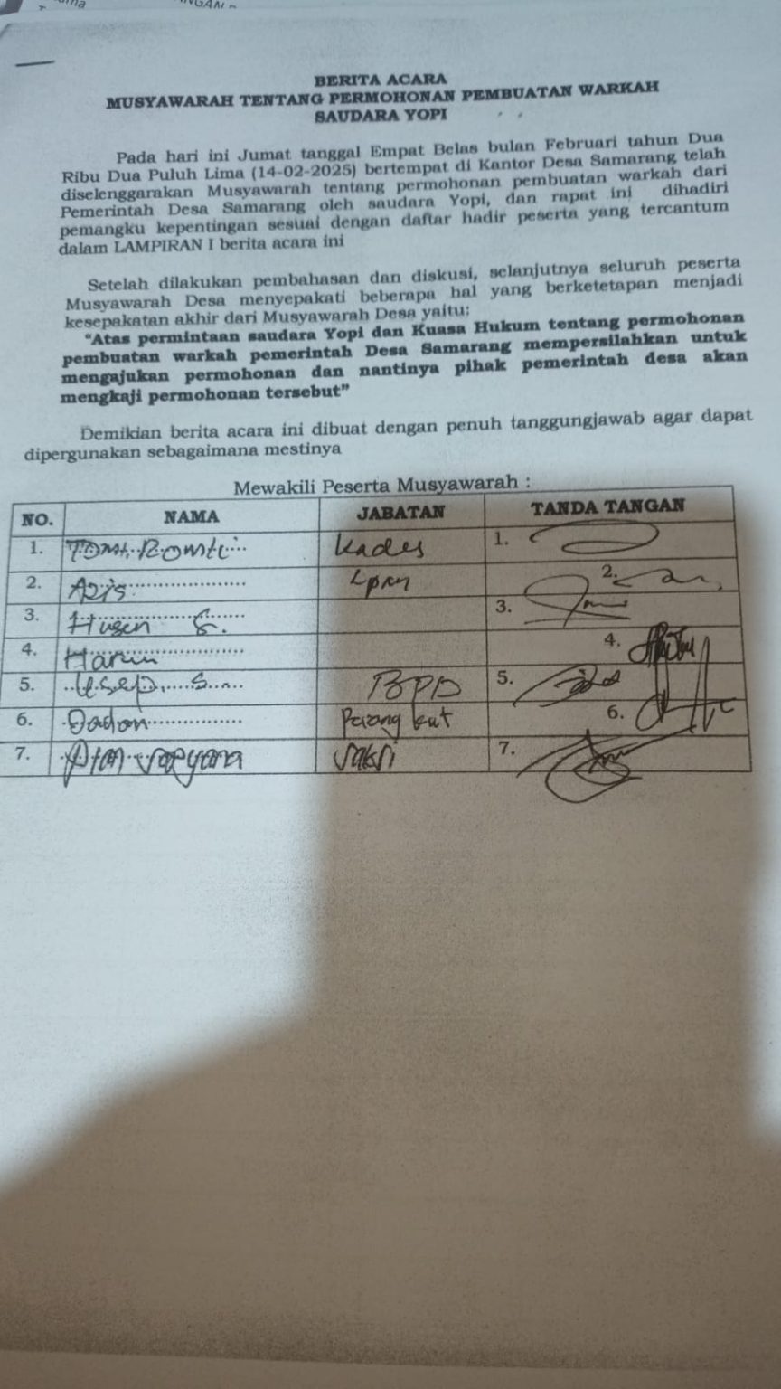 Skandal Netralitas : ASN Pengadilan Rangkap Jabatan jadi LPM dan Diduga jadi Beking Desa - Zona ...